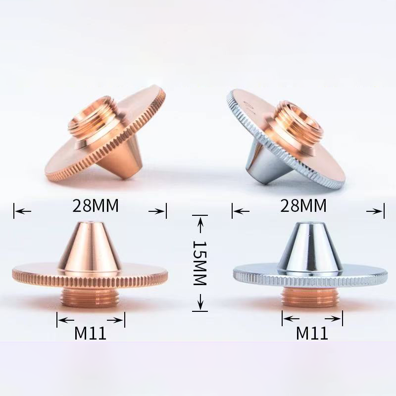 Chase Laser D28-M11-H15 Conical Nozzle for Fiber Laser Heads